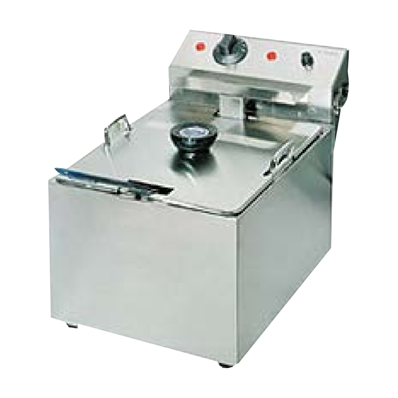 FRYER DEEP ELECTRIC SINGLE 8"(ht) 10-LIT (EAGLE - Lau Choy Seng Pte Ltd